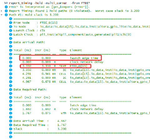 FT600 / FT601 USB 3 bridge: FPGA timing closure and general tips